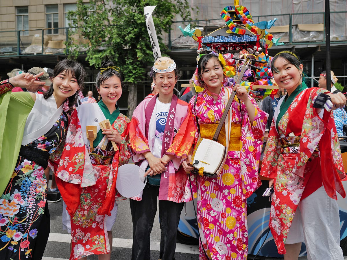 Singer Yuzu Joins Japan Parade. New York City’s Japan Parade on May 13 ...