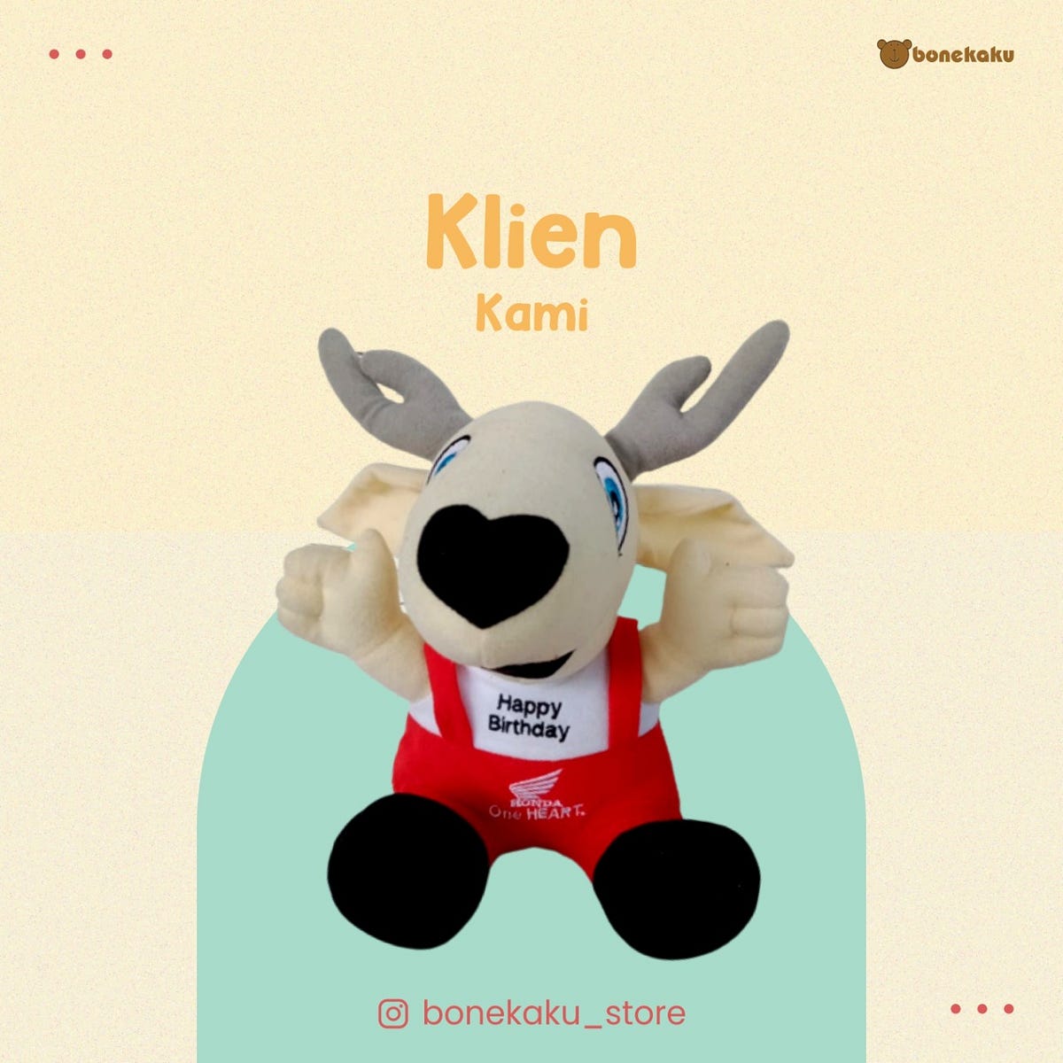 KLIEN KAMI - Bonekakustore - Medium