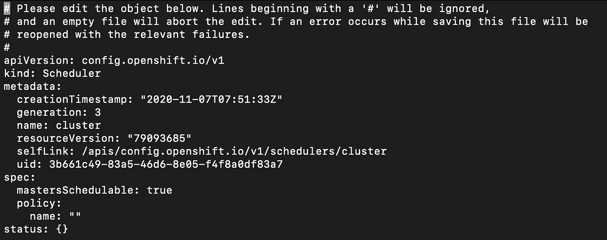 Enable master node scheduling in OCP | by Krishnan V | IBM Cloud Pak’s ...