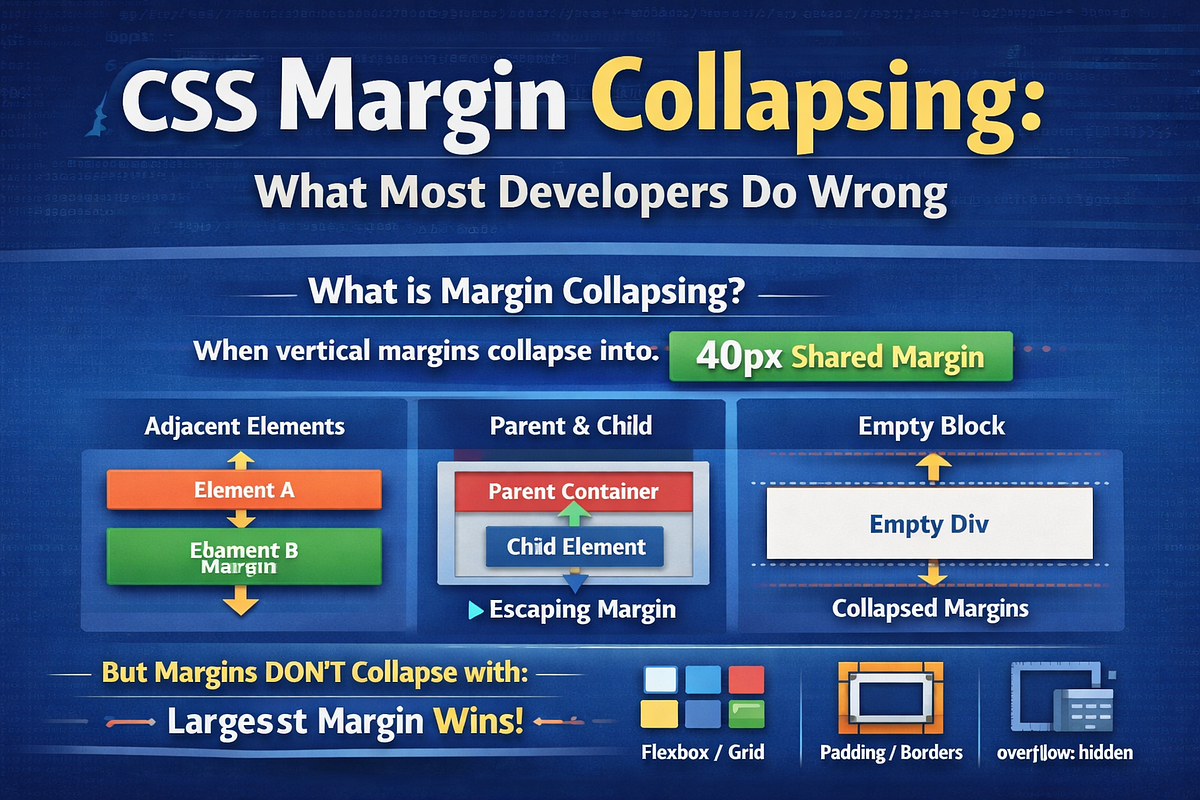 Margin Collapsing: The CSS Feature Everyone Forgets | by Desai Hardik | Jan, 2026 | JavaScript ...