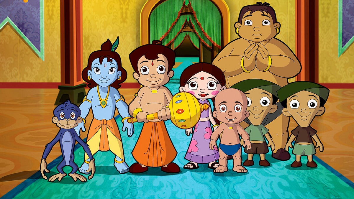 Chhota Bheem is an immensely popular Indian animated caricature series ...