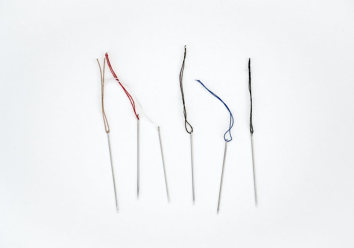 Spitting Stitches. What happens when no one seems to be… | by Trisha ...