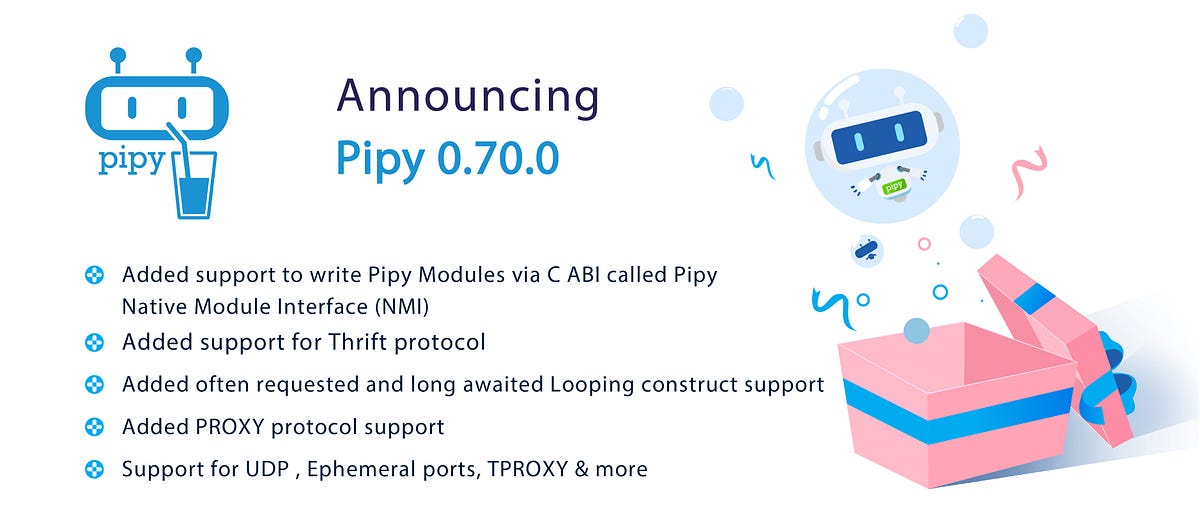 Pipy 0.70.0 is released!. Pipy 0.70.0 is now available. This… | by Ali Naqvi | Flomesh
