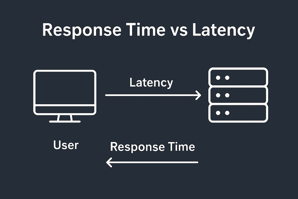 Response Time vs Latency — in Real Systems | by Om Sharma | Medium