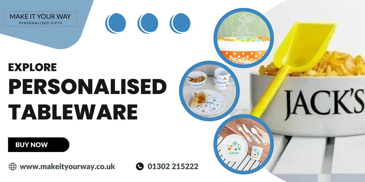 Personalised GiftsPersonalised Tableware | Make It Your Way ...