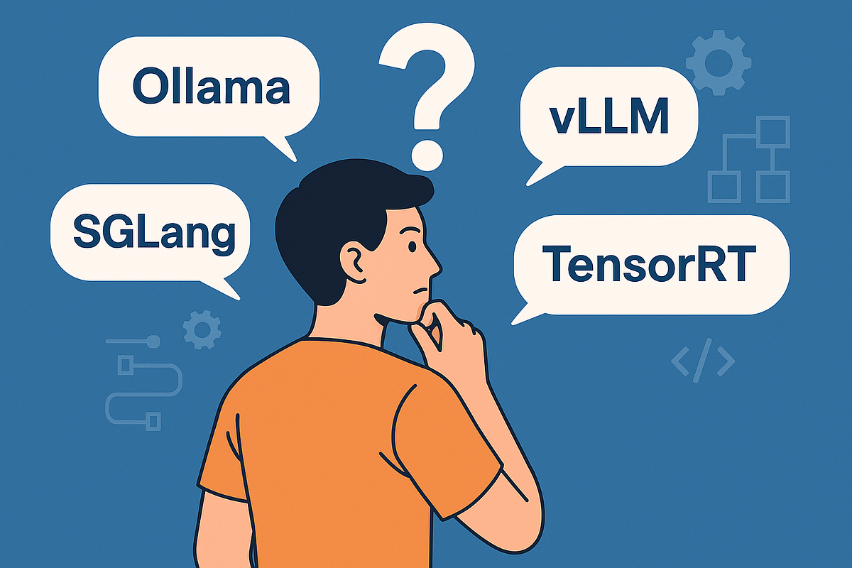 Choosing your LLM framework: a comparison of Ollama, vLLM, SGLang and TensorRT-LLM | by Thomas ...