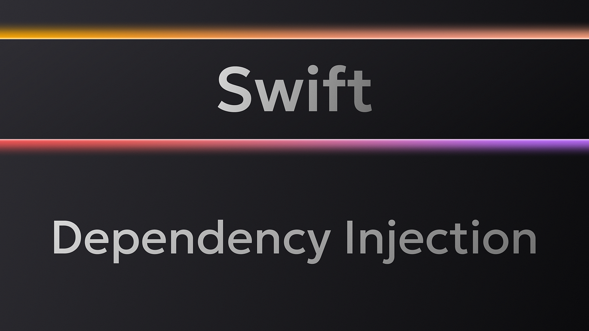 Dependency Injection 101 with Swift | by Burak Özdemir | iCommunity ...