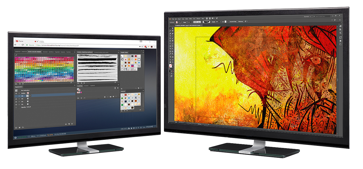 Frame Tech Preview — Dual Display Support | by Carsten Puls | Speaking ...
