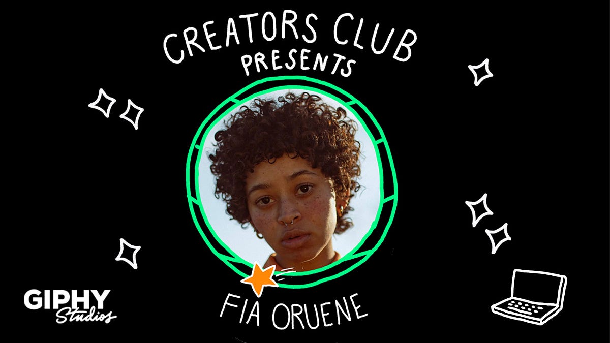 Creators Club Spotlight: Fia Oruene | by GIPHY | Medium