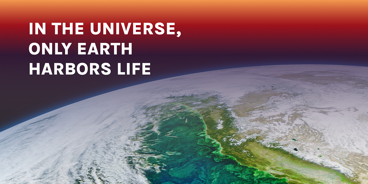 In the universe, only Earth harbors life | by Ash Token | Medium