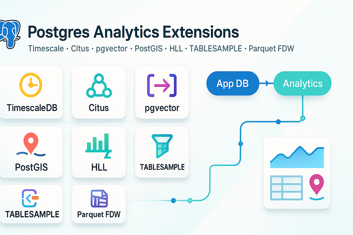 7 Postgres Extensions for Analytics-Heavy Apps | by Modexa | Medium