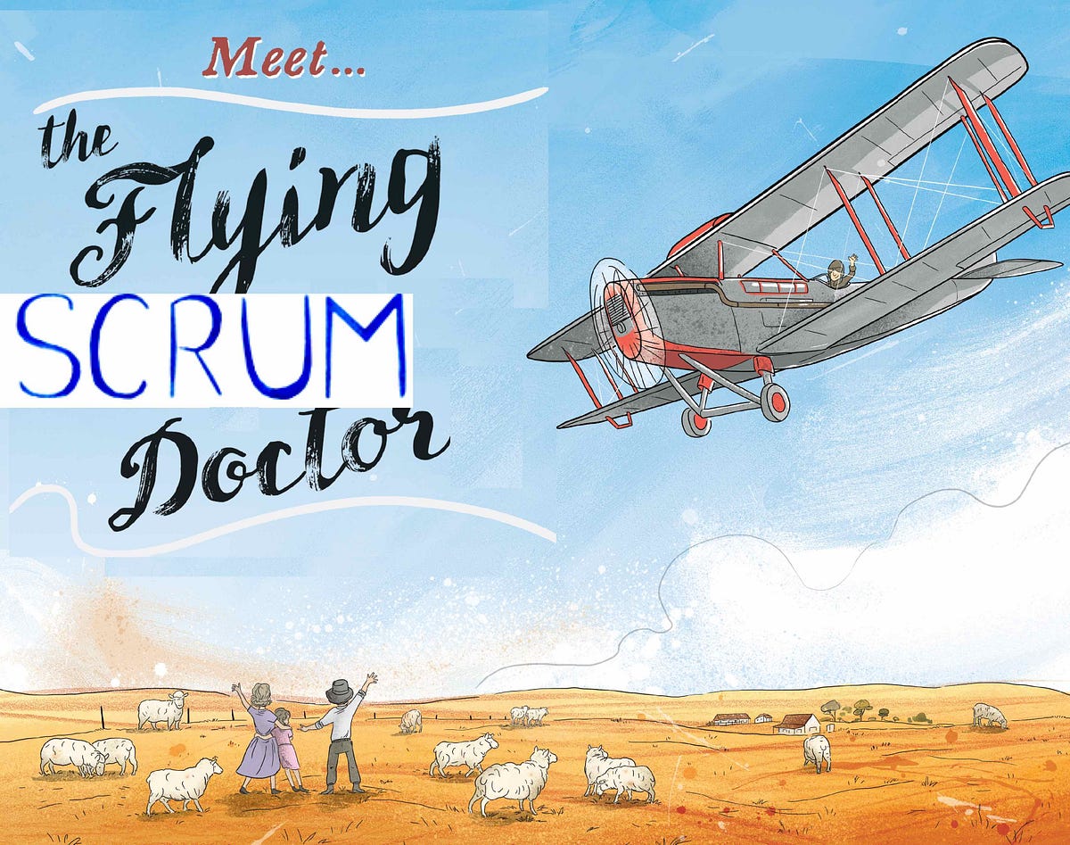 The Flying Scrum doctor. In your organization, some problems… | by ...