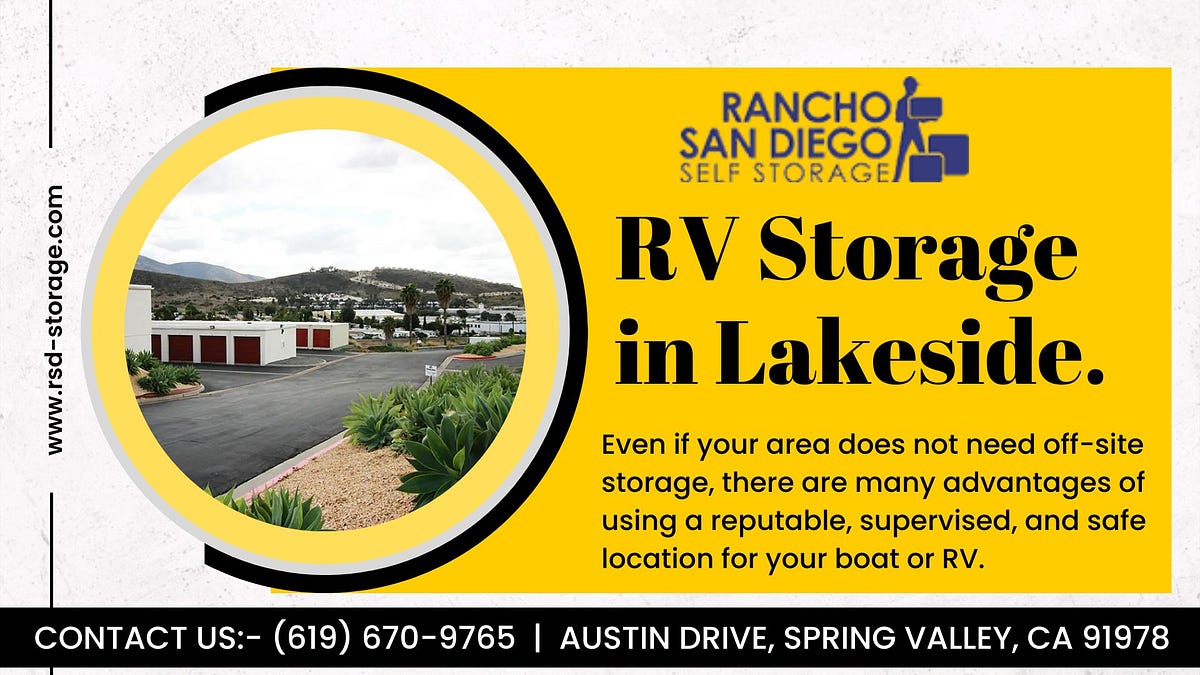 Benefits of Lakeside RV Storage - Rsdstorage - Medium
