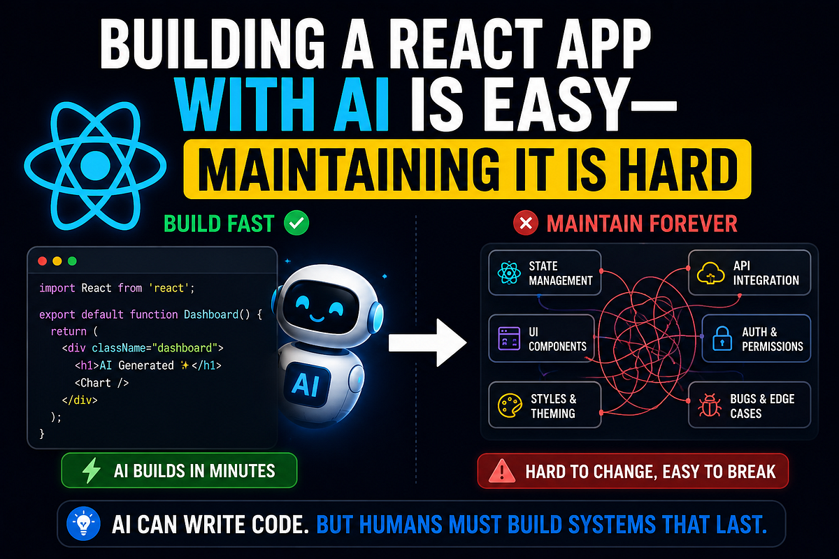 Building a React App With AI Is Easy — Maintaining It Is Hard | by ...