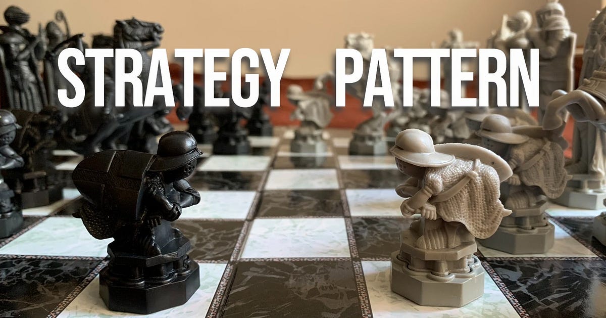 Strategy Pattern for a beginner with TypeScript code example | by Pae Phasit | Medium