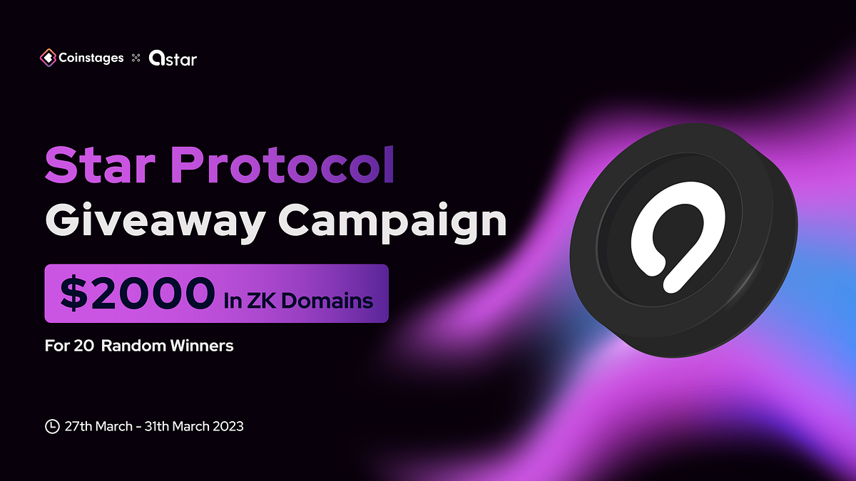 StarProtocol x Coinstages Giveaway - Coinstages - Medium