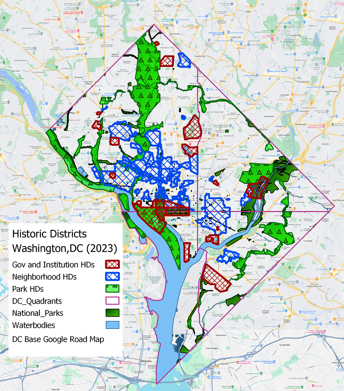 DC’s Historic Districts and White Affluence | by Ricardo Sheler | Medium
