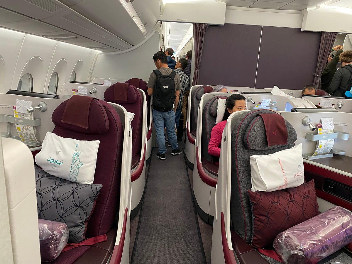 Doha —Ho Chi Minh city Qatar Airways QR974 Flight Report / Vietnam ...