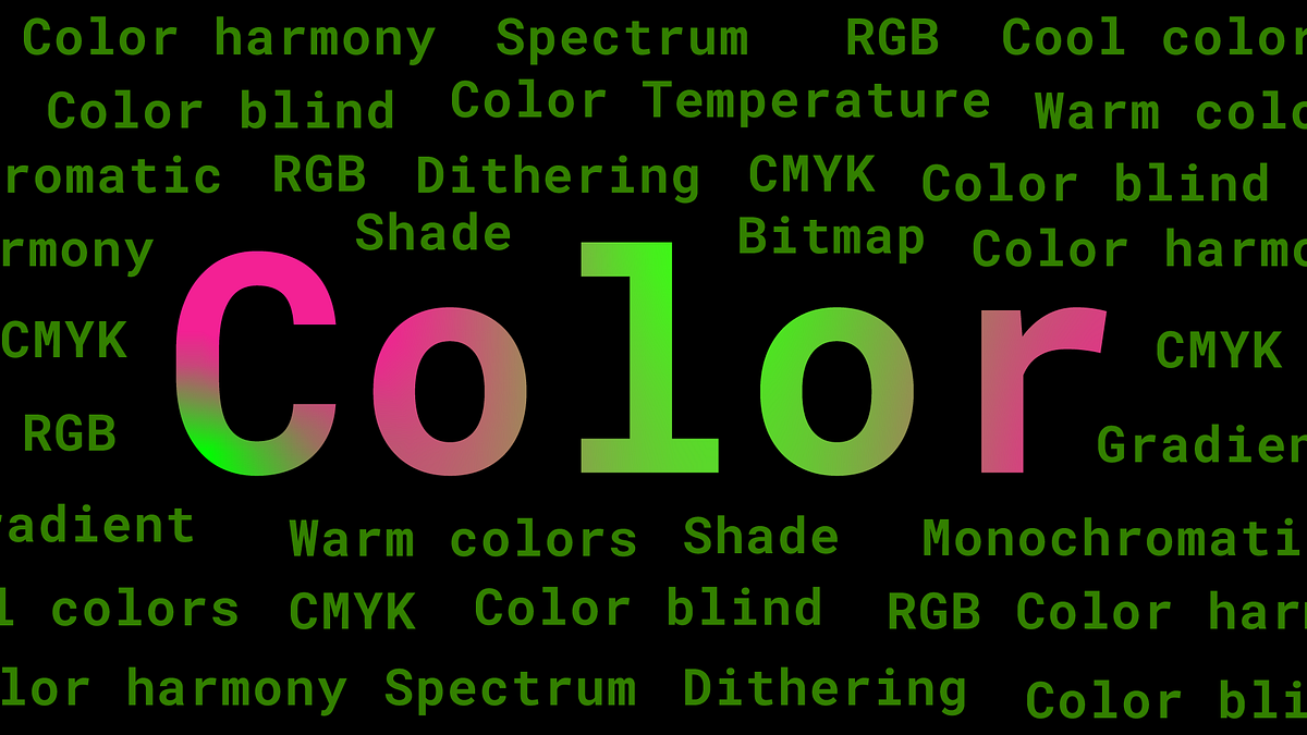 Color Advanced Terms & Keywords — The Graphic Designer Dictionary | by ...