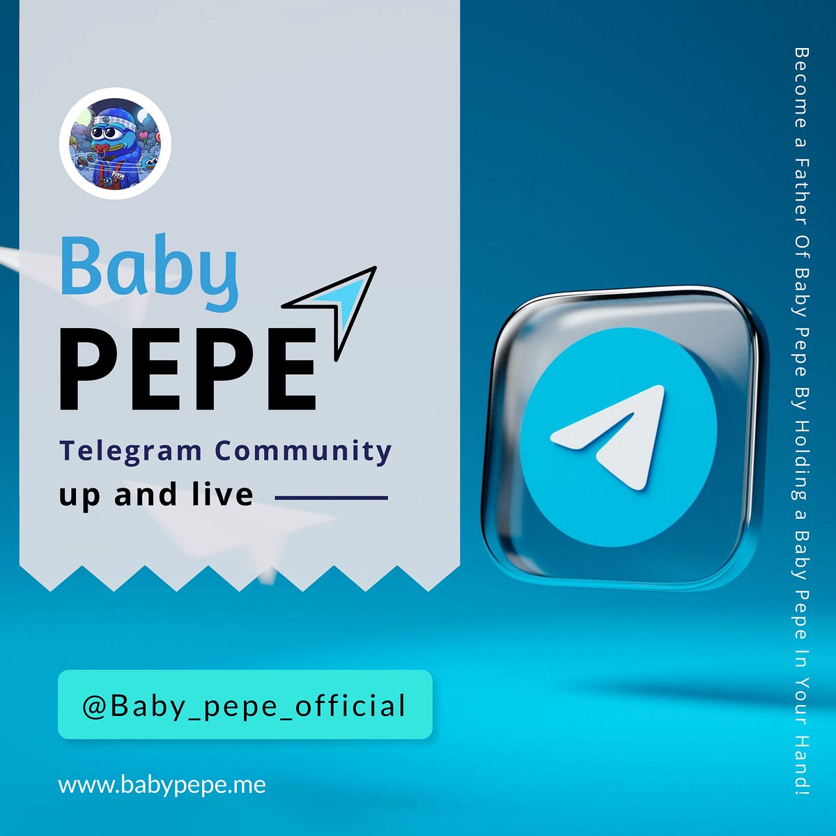TELEGRAM OFFICIAL - BabyPepe - Medium