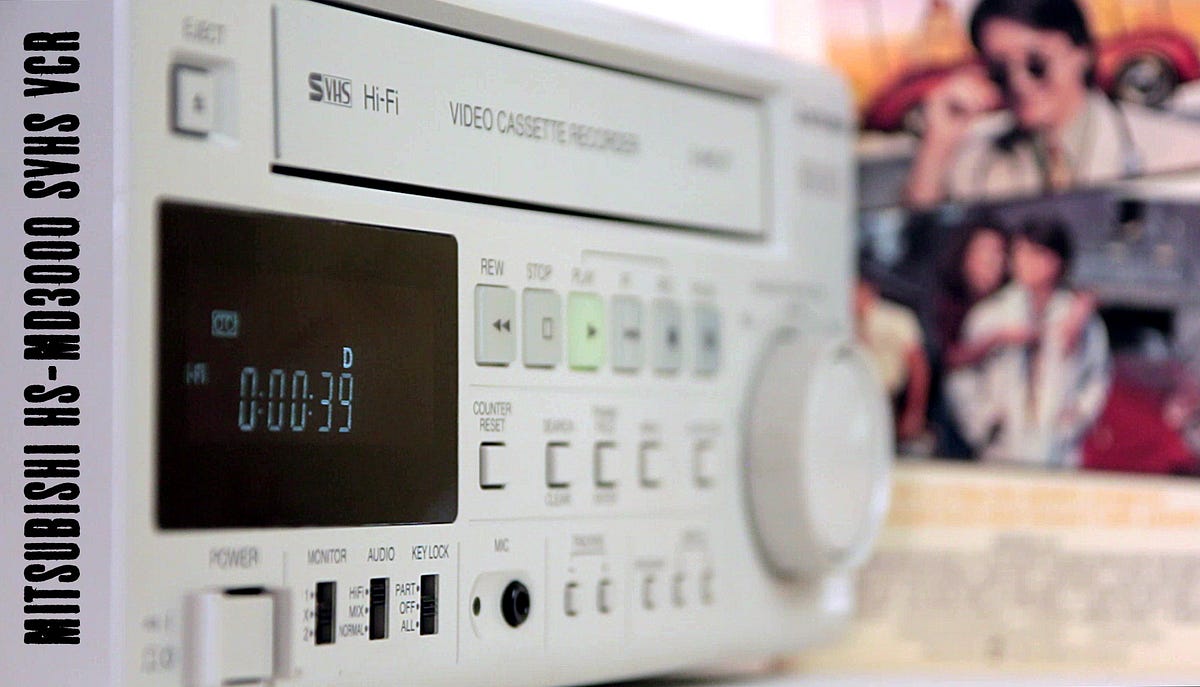Mitsubishi HS-MD3000 medical VCR | by Reflective Observer | Medium