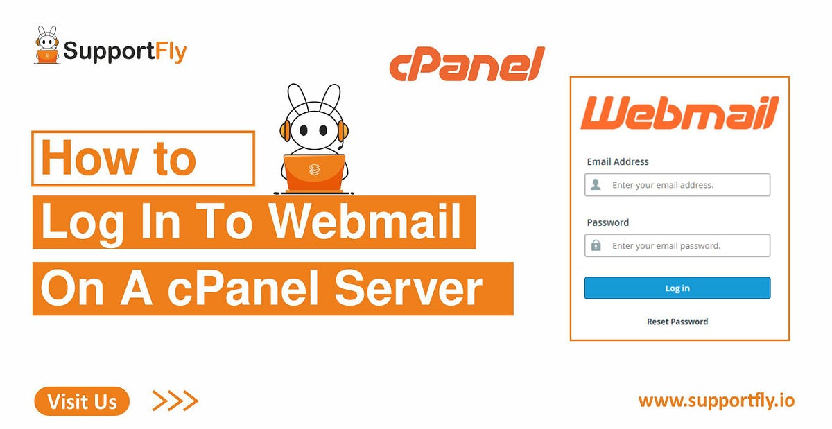 How to Log In to Webmail on a cPanel Server | by SupportFly | Medium