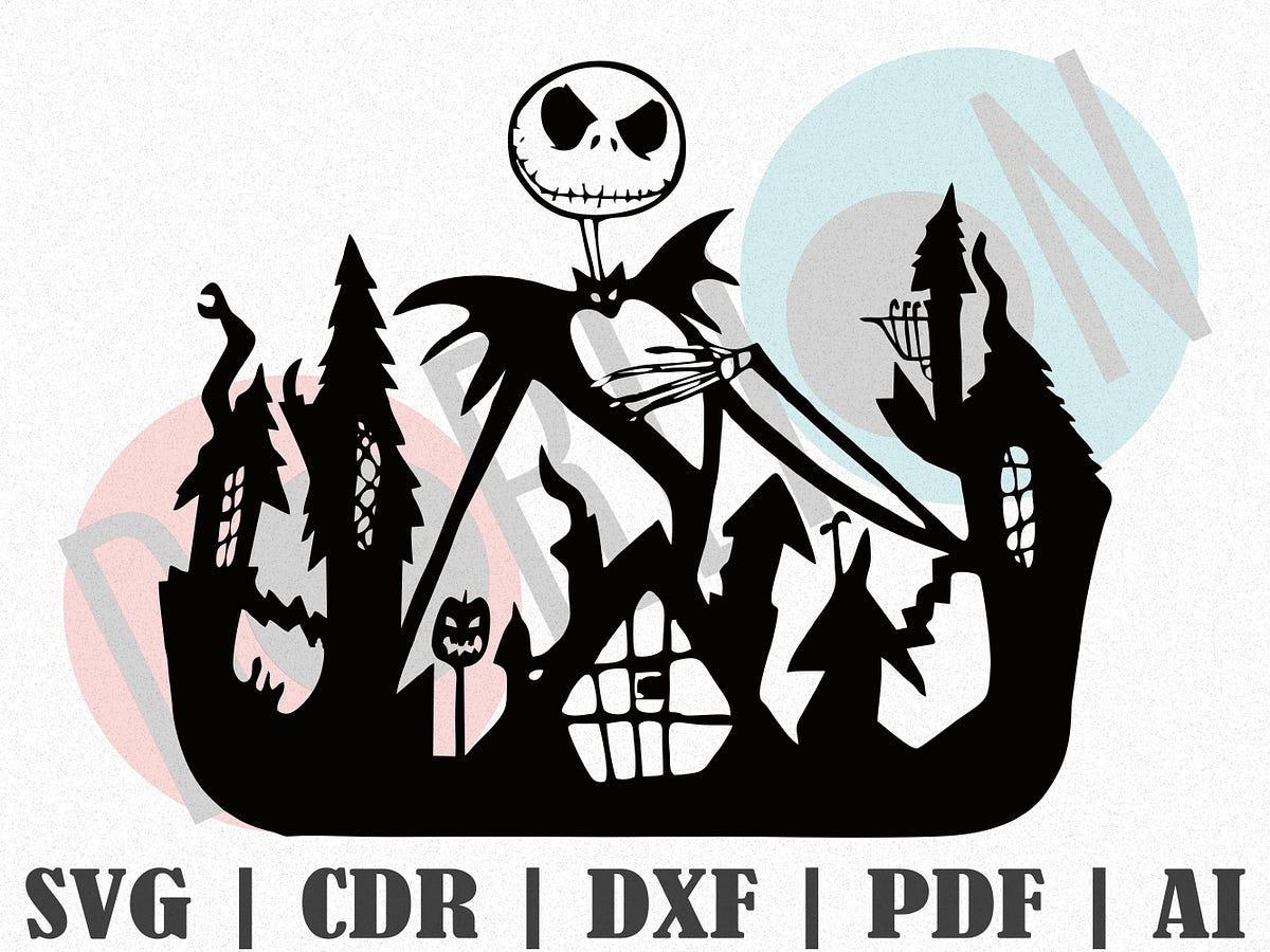 Halloween Jack Skellington design SVG, Customize Gift Svg, Vinyl ...