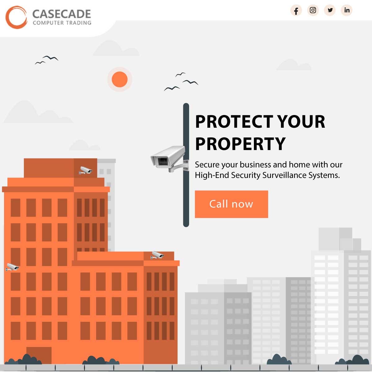 Protect Your Property - Casecadeworld - Medium