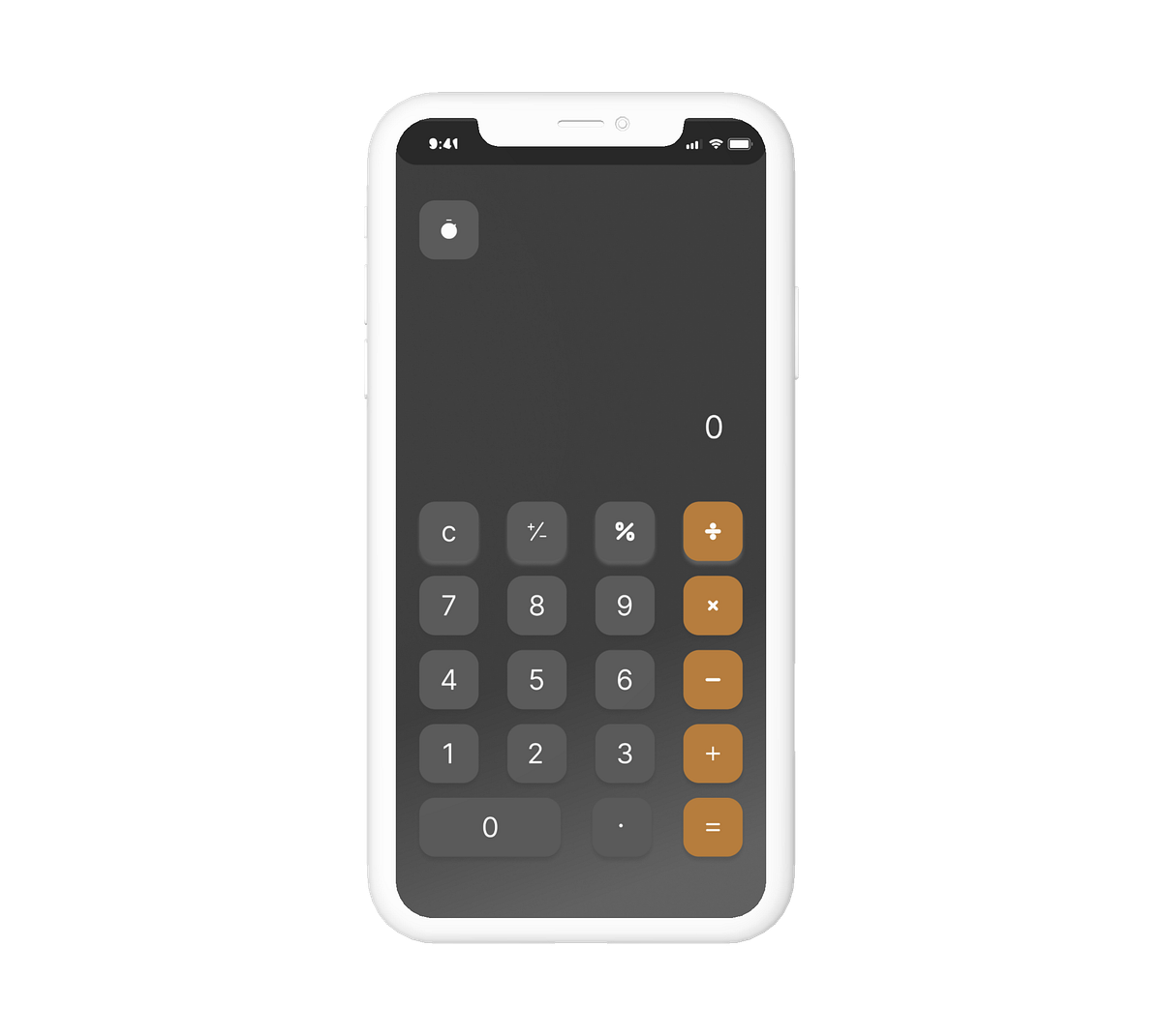 DAY 1: A Mobile Calculator. 📱 Day 1 of the #30DaysUIChallenge… | by ...