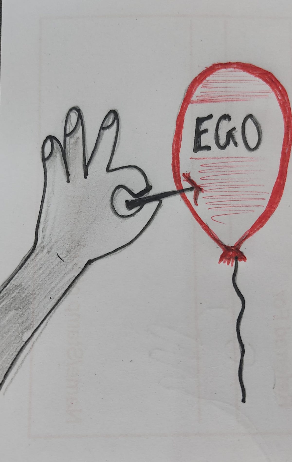 Ego Always Taste Bitter. (Especially When Someone Pinched it) | by Dr ...