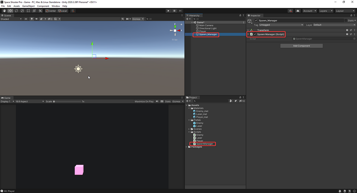 Spawning Objects In Unity Without The Clutter By Christopher Mangan Medium