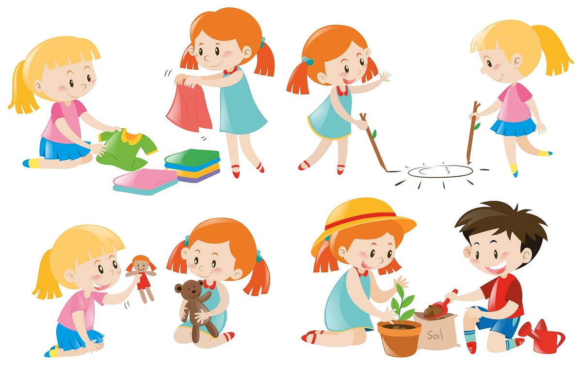 Engaging Activities for Kids. image by vecteezy | by Nouman Minhas ...