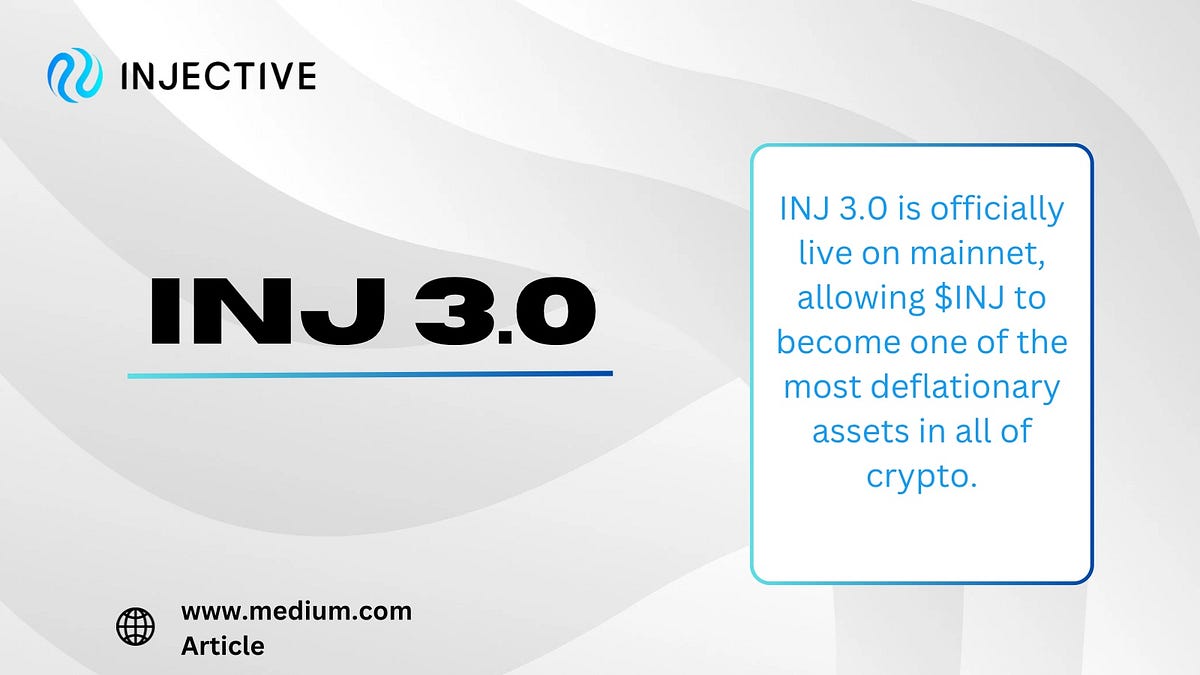 Introduction to INJ 3.0: Revolutionizing Tokenomics | by Adebayor Apex ...