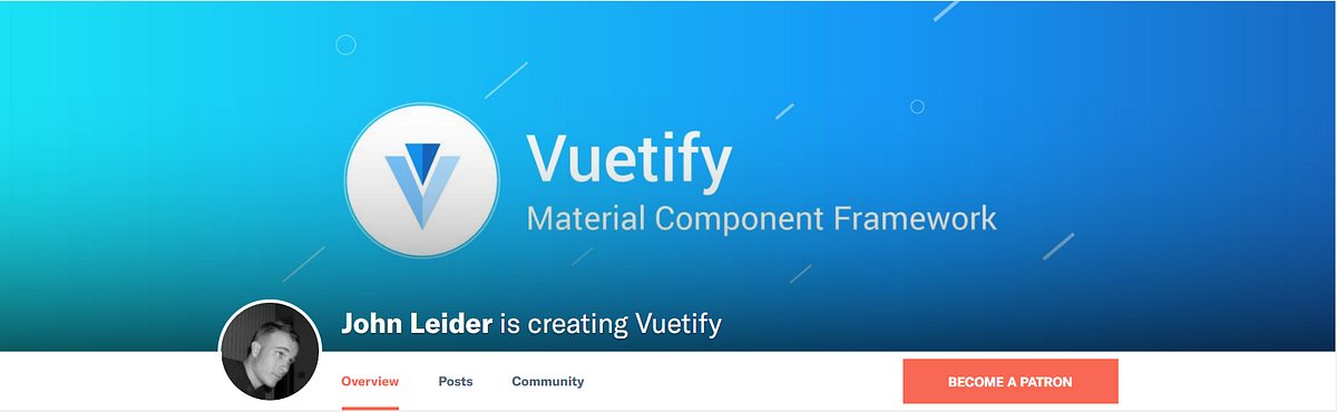 Letter from the Author. When I first started work on Vuetify… | by John Leider | Vuetify | Medium
