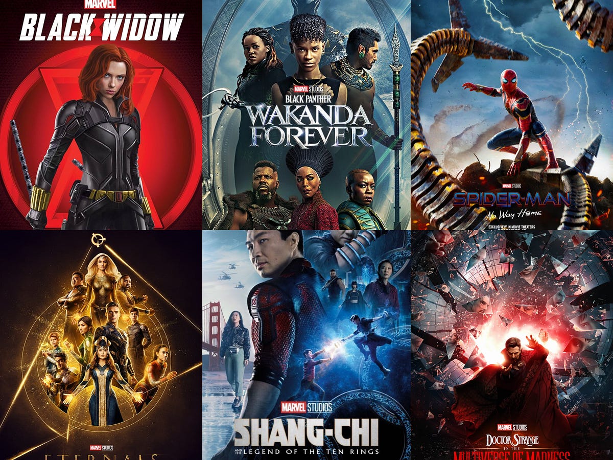 Ranking Marvel Cinematic Universe’s Phase 4 Films | by DAR Sports Media ...