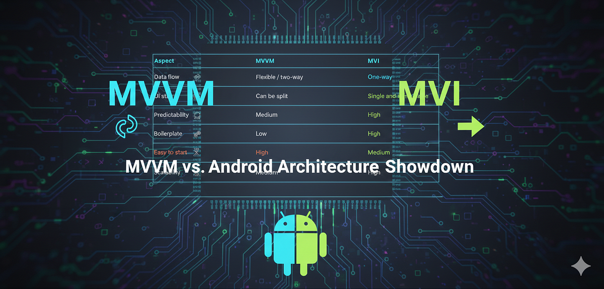 MVVM vs MVI: main differences, characteristics, and when to use each one | by Gabrielslevindo ...