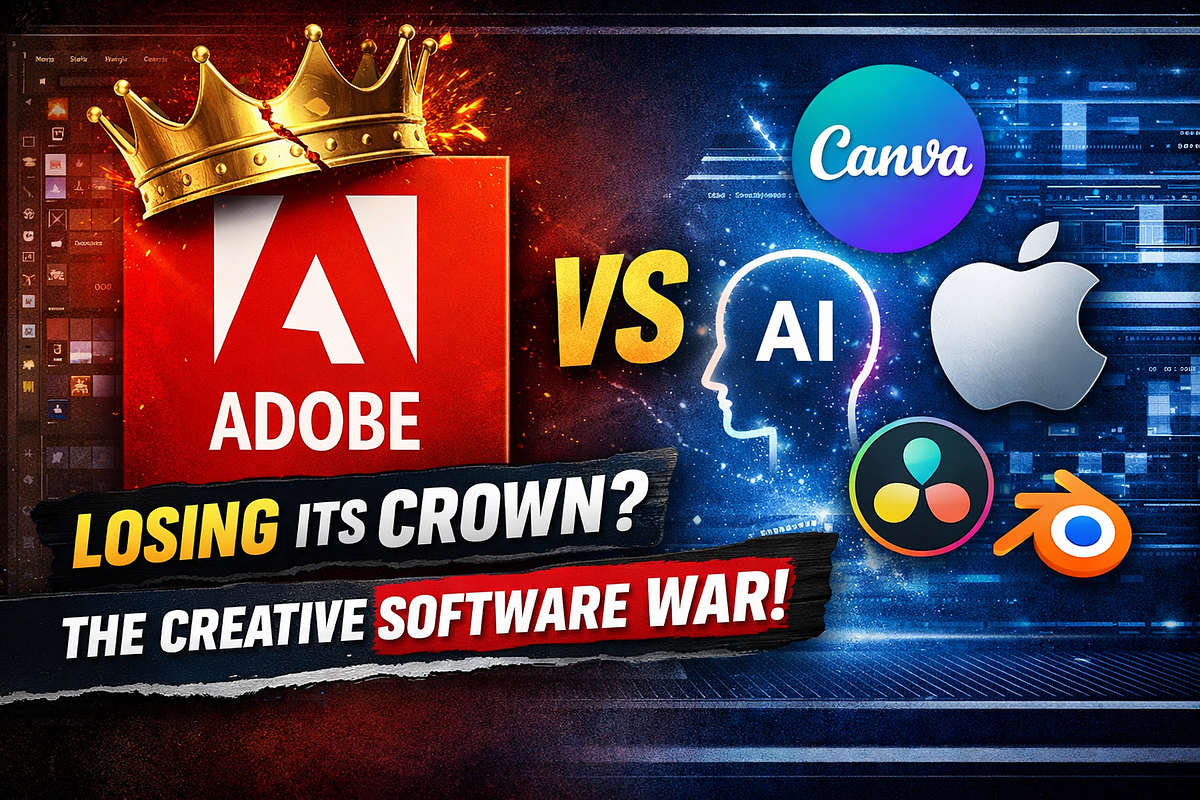 Is Adobe Losing Its Crown?. Adobe vs Everyone: The Real Creative… | by ...