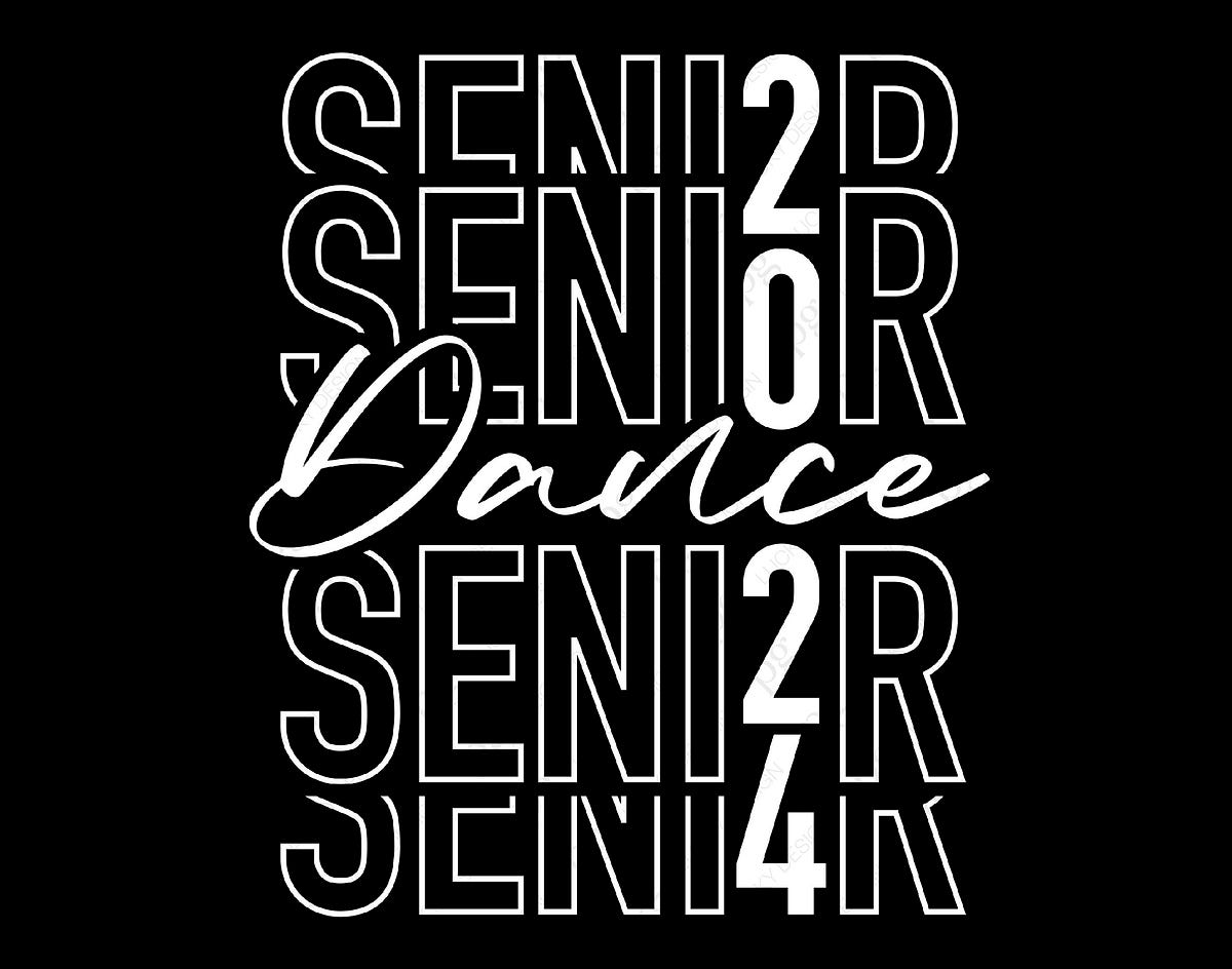 Senior 24 Svg Png, Dance Senior 2024 Svg, Dancer Svg, Dance Squad Svg ...