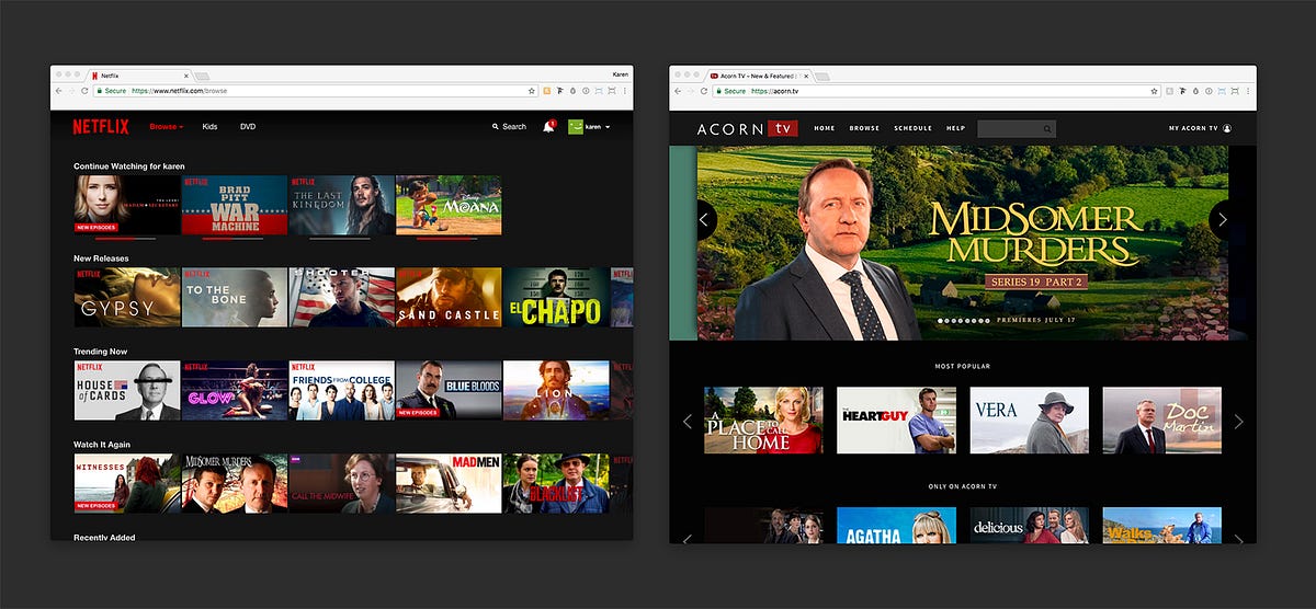 For the love of British TV (a design analysis) | by Karen Huang | Medium