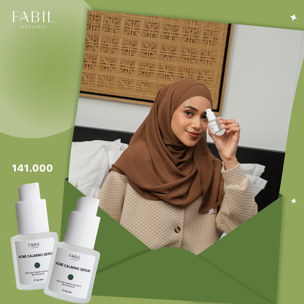 Acne Calming Serum Fabil Natural, WA/Call 0878–8544–9886 Serum yang ...