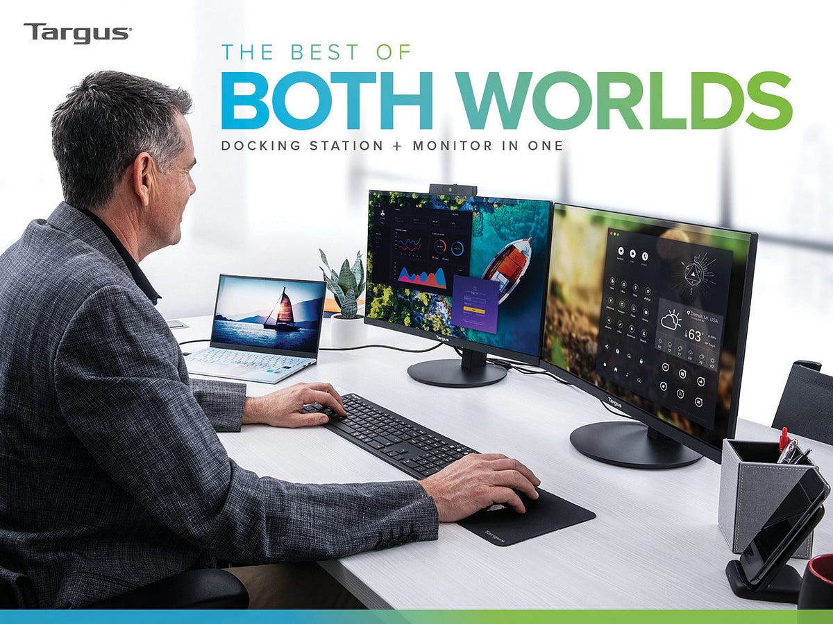 Targus giới thiệu giải pháp Docking Dual-Display Monitor tạo ra một ...