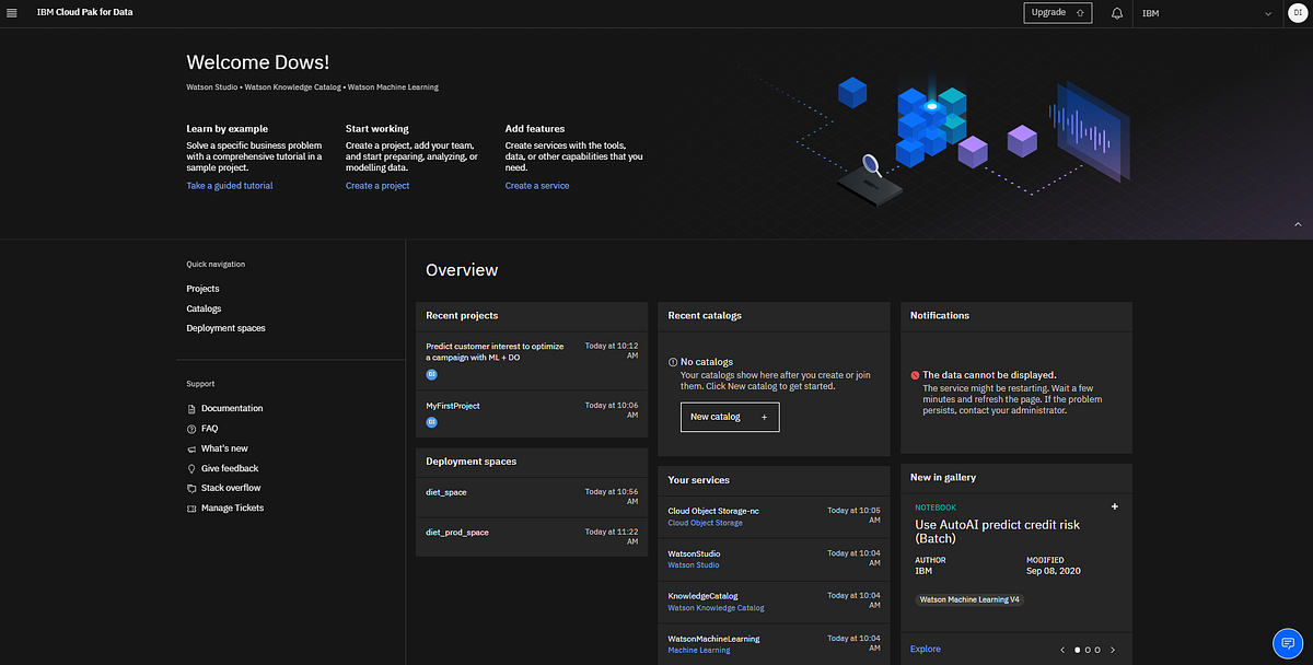 Decision Optimization in Cloud Pak for Data - Step by Step videos | by ...