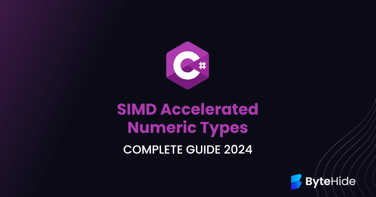 SIMD Accelerated Numeric Types in C#: Complete Guide 2024 | by Juan ...