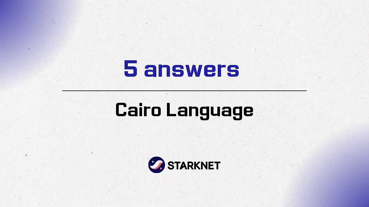 Cairo Language. Cairo, a pivotal language in the… | by sashhasashha ...