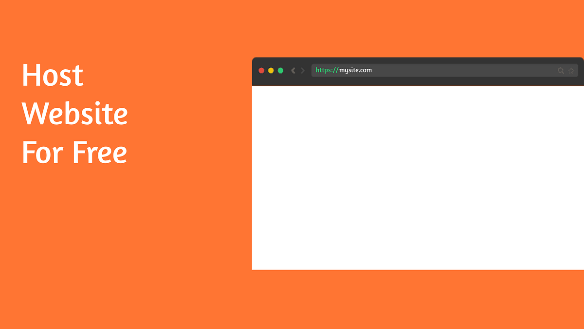 How to host your website for free (Using HTML5 template) | by Anfal ...