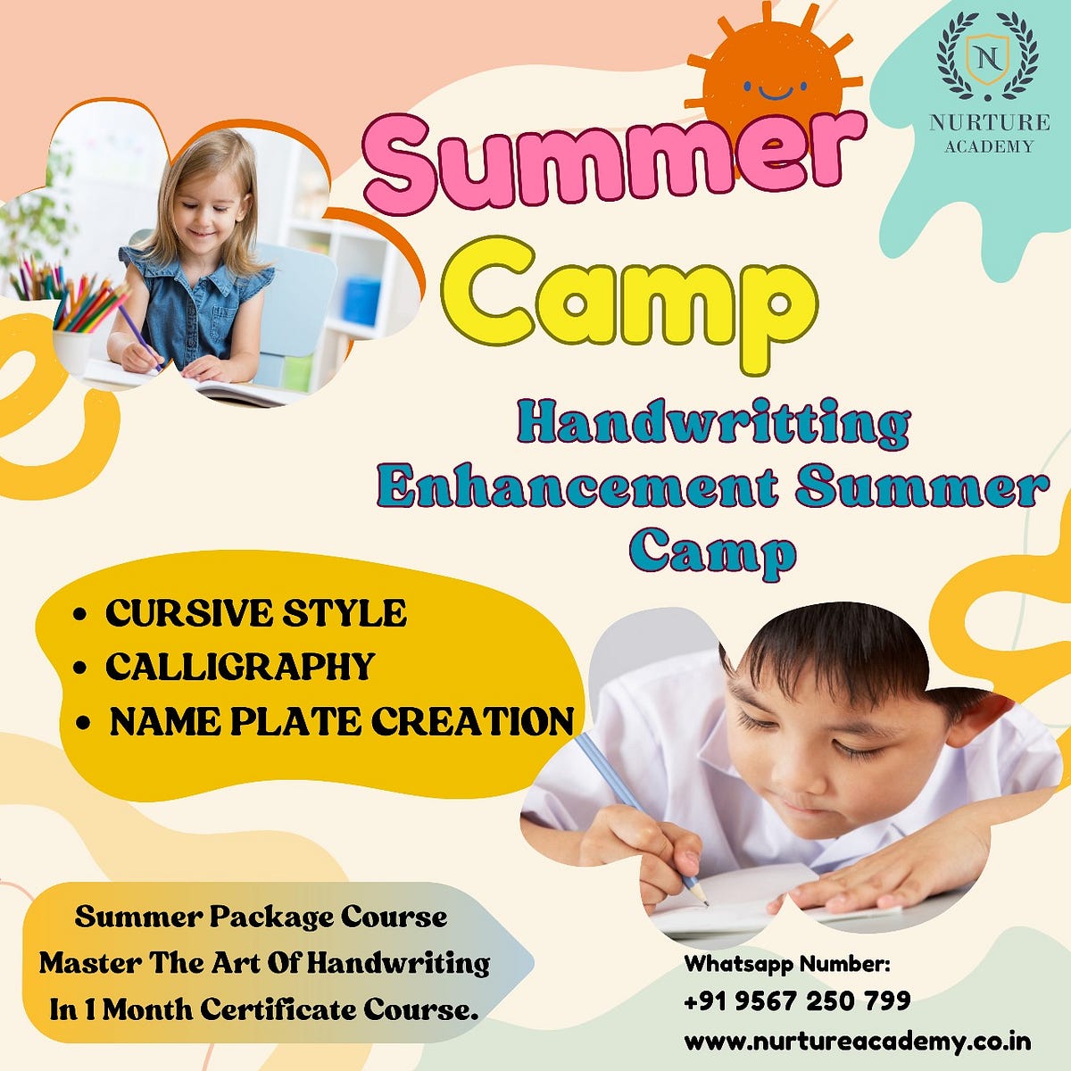 Handwriting Camp by Nurture Academy - Nurture Academy - Medium