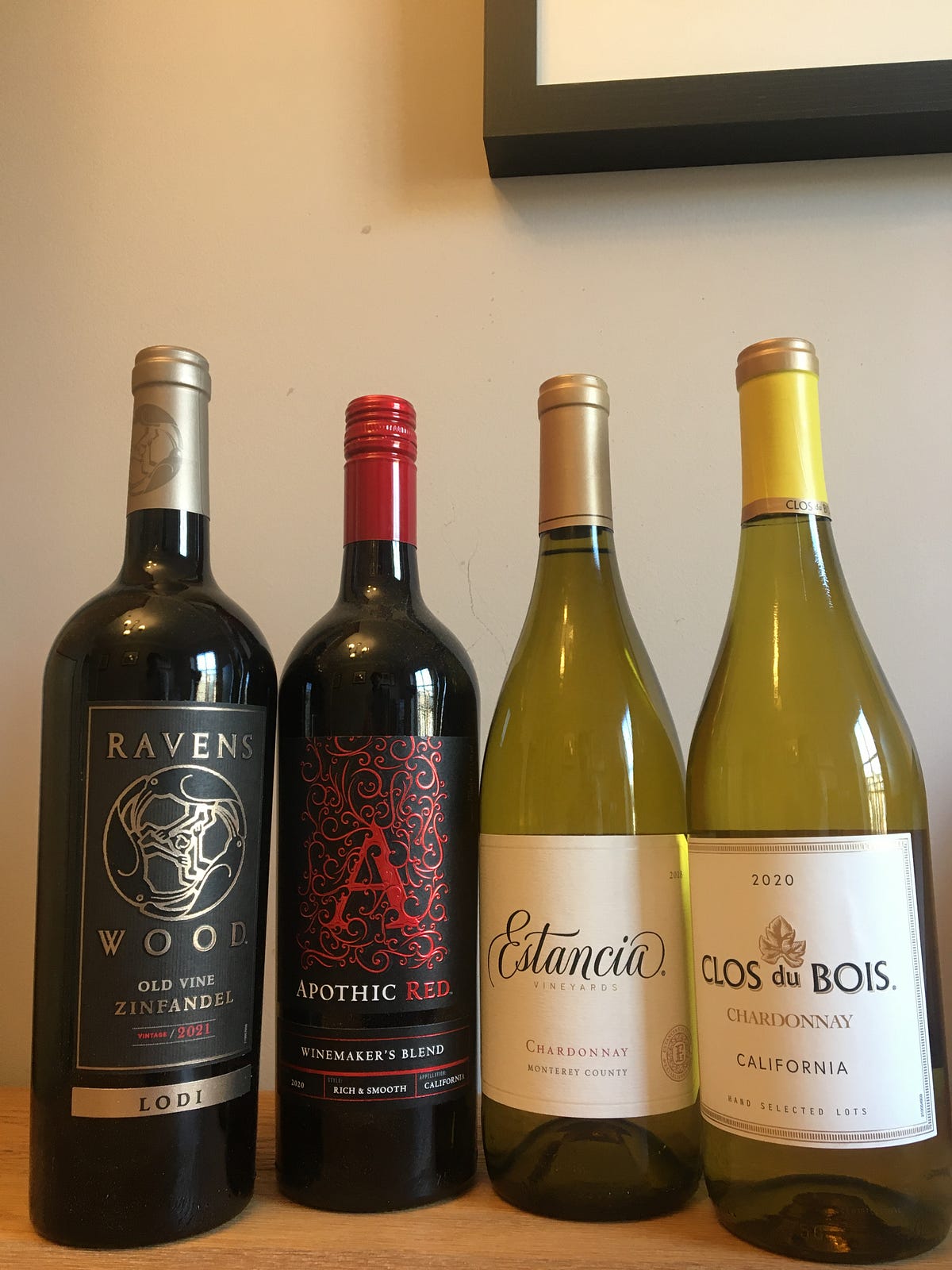 Four More Californian Wines. Four wines from California | by Tom Lewis ...