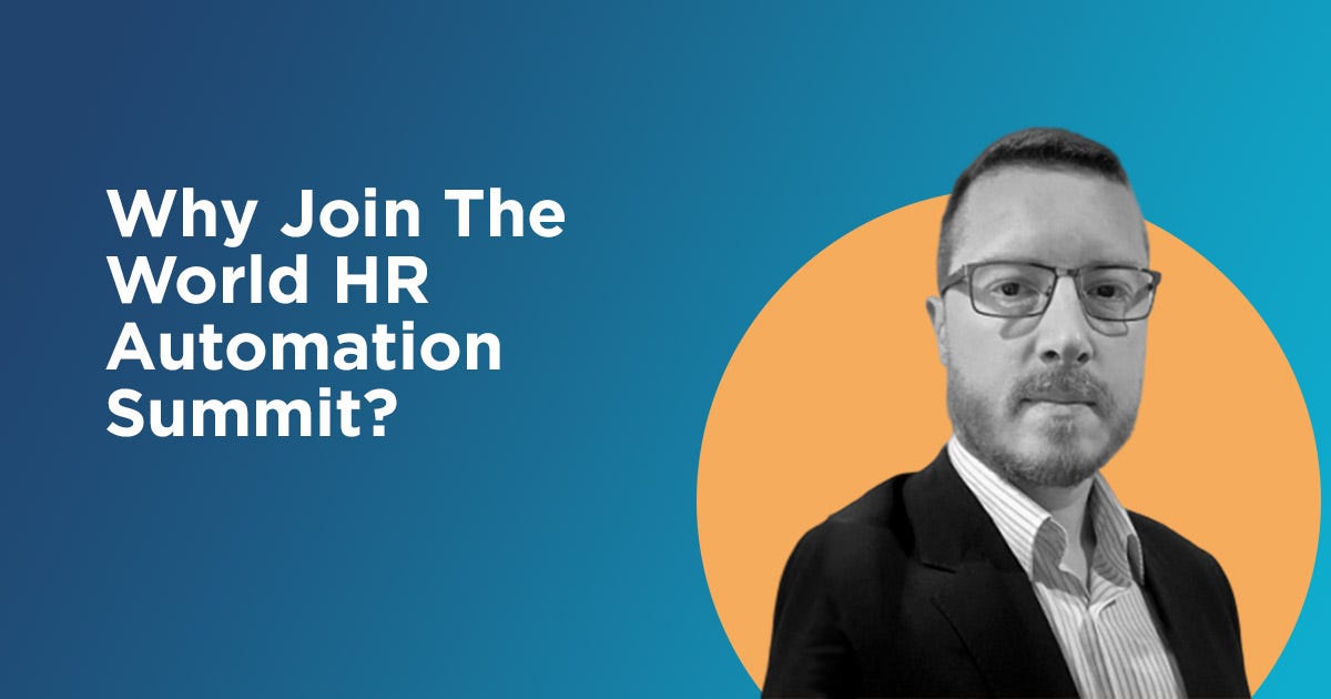World HR Automation Summit: Interview With The Chairman Robin Ellis ...