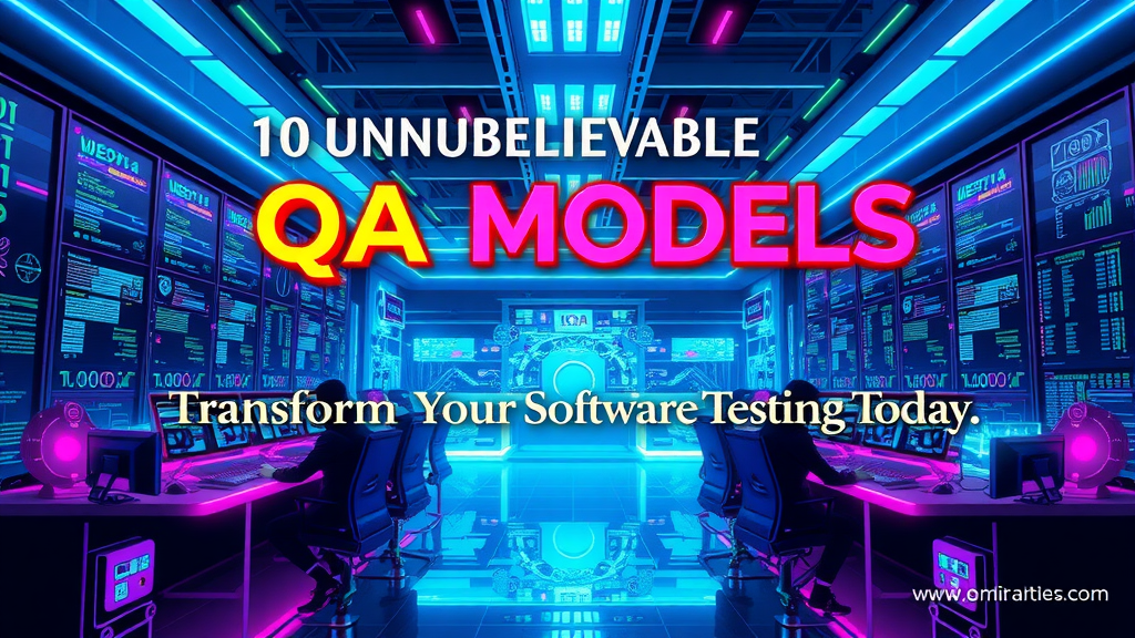 10 Unbelievable Qa Models Transform Your Software Testing Today By Testinghacks Sep 2024 0815