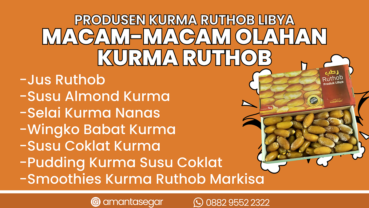 KURMA RUTHOB FROZEN | WA 0882-9552-2322 | Produsen Kurma Ruthob Bogor ...